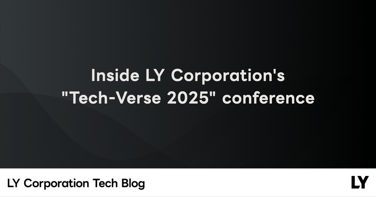 Inside LY Corporation's "Tech-Verse 2025" conference